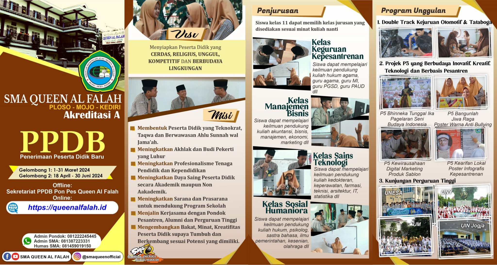 SMA Queen Al Falah - PP. Queen Al Falah